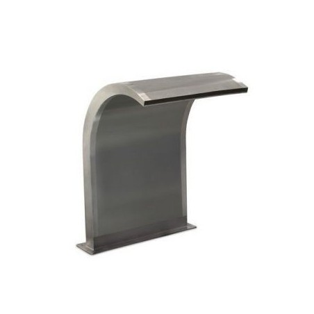 Cascade inox design avec ancrage pour piscine